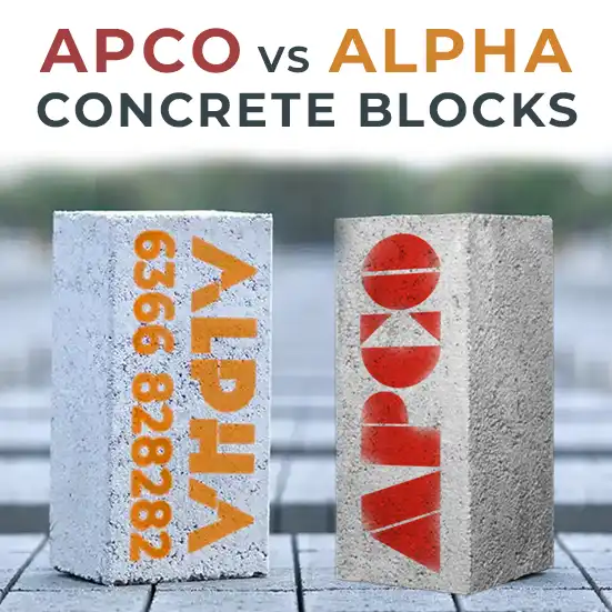 Solid Blocks and Hollow Block Size Chart